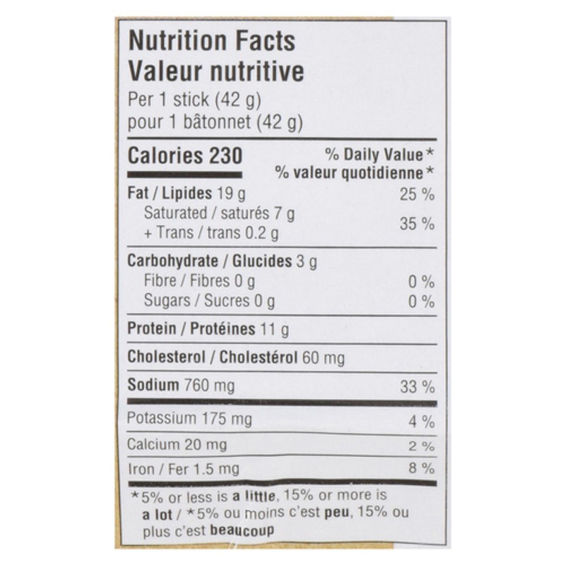 Harvest Meats Shelf Stable Dry Pepperoni 375 g - Voilà Online Groceries ...
