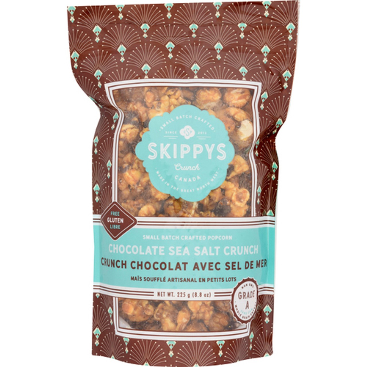 Skippy's Popcorn Dark Chocolate Caramel Crunch 225 g - Voilà Online ...