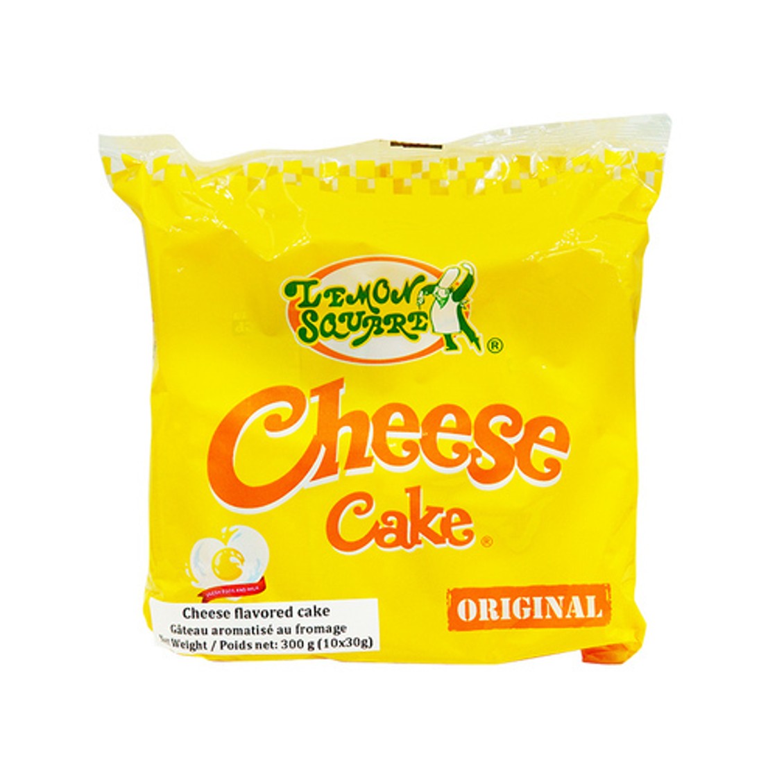 Lemon Square Cake Cheese Flavor 350 g - Voilà Online Groceries & Offers