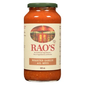 Rao's Sauce Roasted Garlic 660 ml - Voilà Online Groceries & Offers