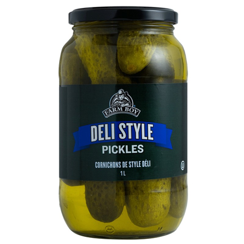 Farm Boy Pickles Deli Style 1 L - Voilà Online Groceries & Offers
