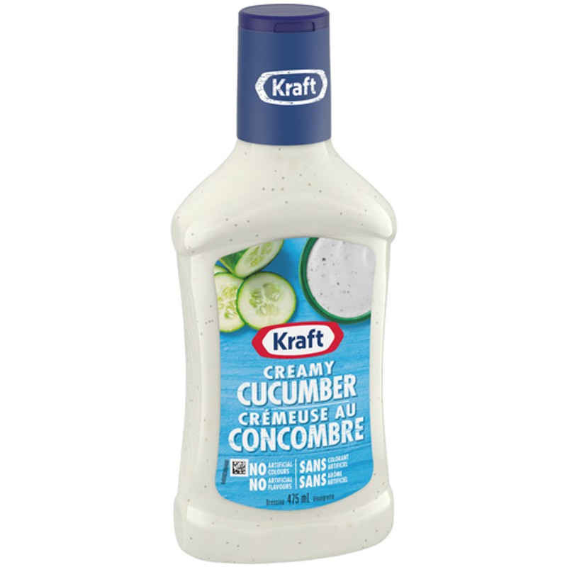 Kraft Dressing Creamy Cucumber 475 ml - Voilà Online Groceries & Offers