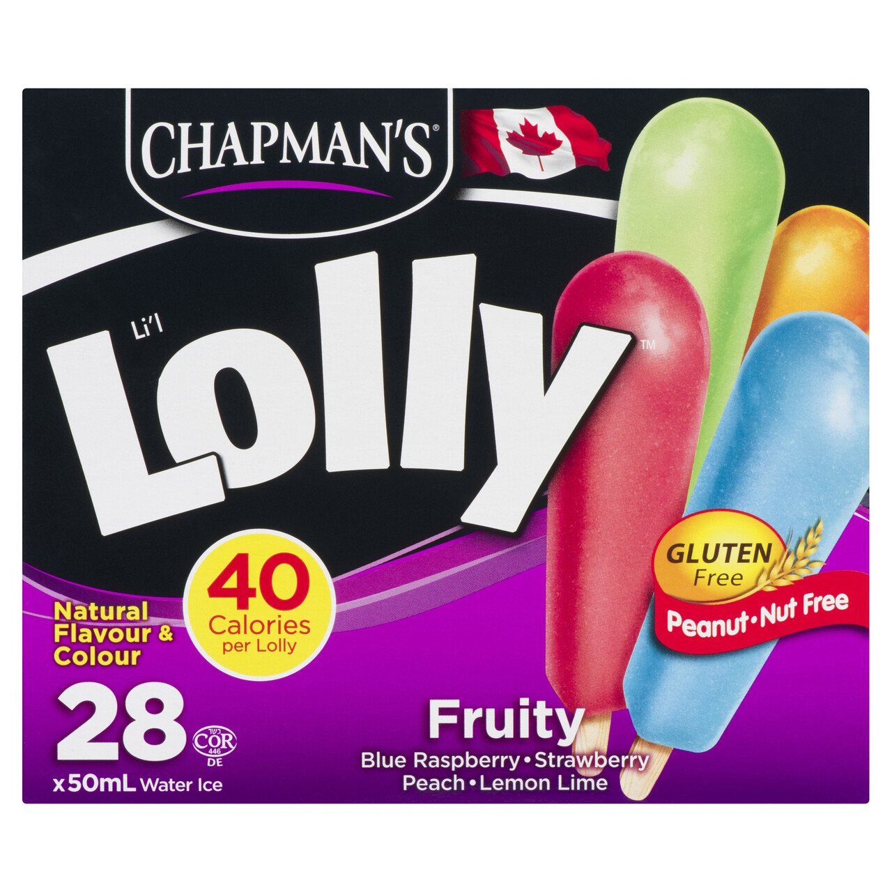 Chapman's Lil Lolly Ice Bars Assorted Fruity 28 x 50 ml - Voilà Online ...