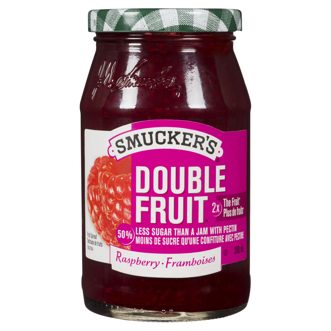 Smucker's Jam Double Fruit Raspberry 390 ml - Voilà Online Groceries ...