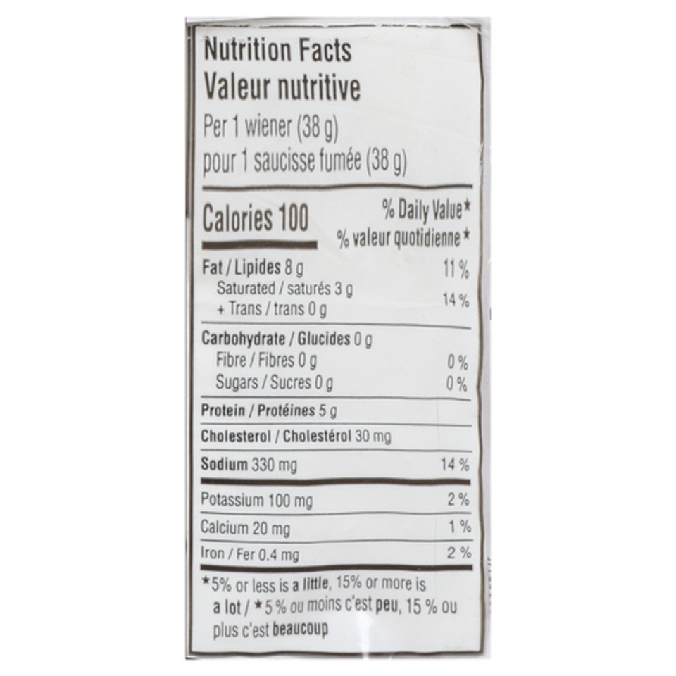 Maple Leaf Natural Top Dogs Hot Dogs Original 375 g - Voilà Online ...