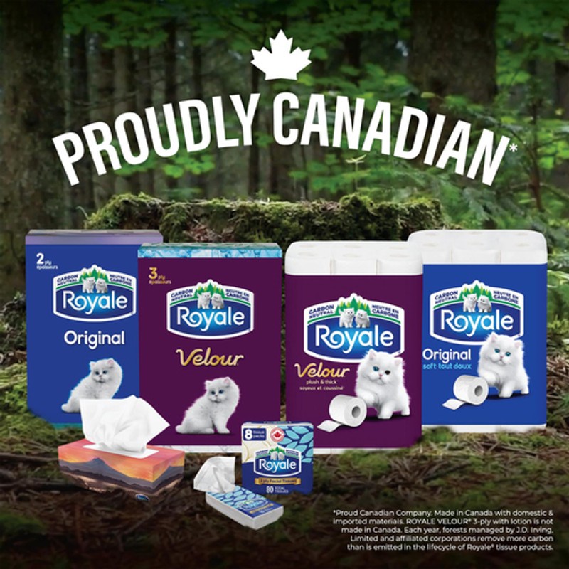 Royale Velour Toilet Paper 2-Ply 24 Triple Rolls x 213 Sheets - Voilà Online Groceries & Offers