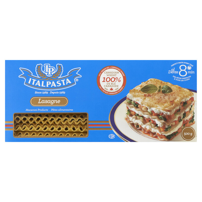 Italpasta Lasagna Pasta 500 g - Voilà Online Groceries & Offers