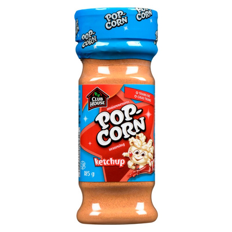 Club House Popcorn Seasoning Ketchup 185 g - Voilà Online Groceries ...