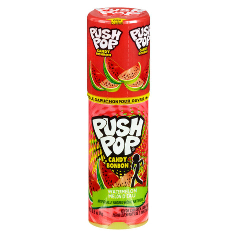 Topps Push Pops Fruit Frenzy 14 g - Voilà Online Groceries & Offers
