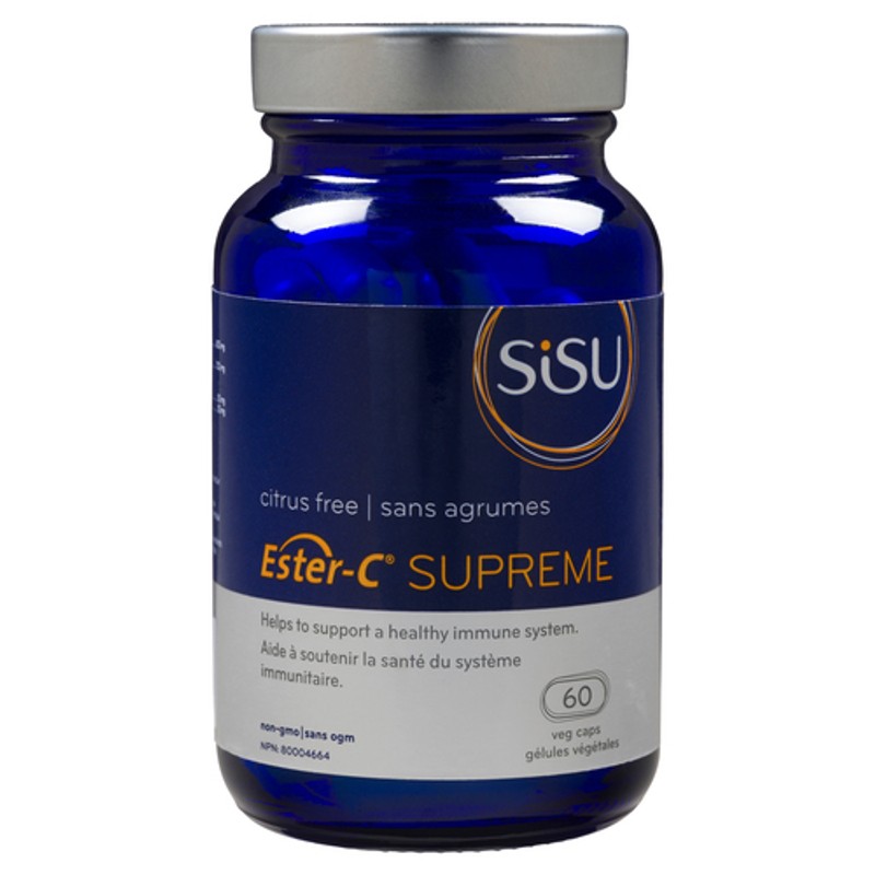 Sisu Vitamins Citrus Free Ester C Supreme 60 Vegetables Capsules ...