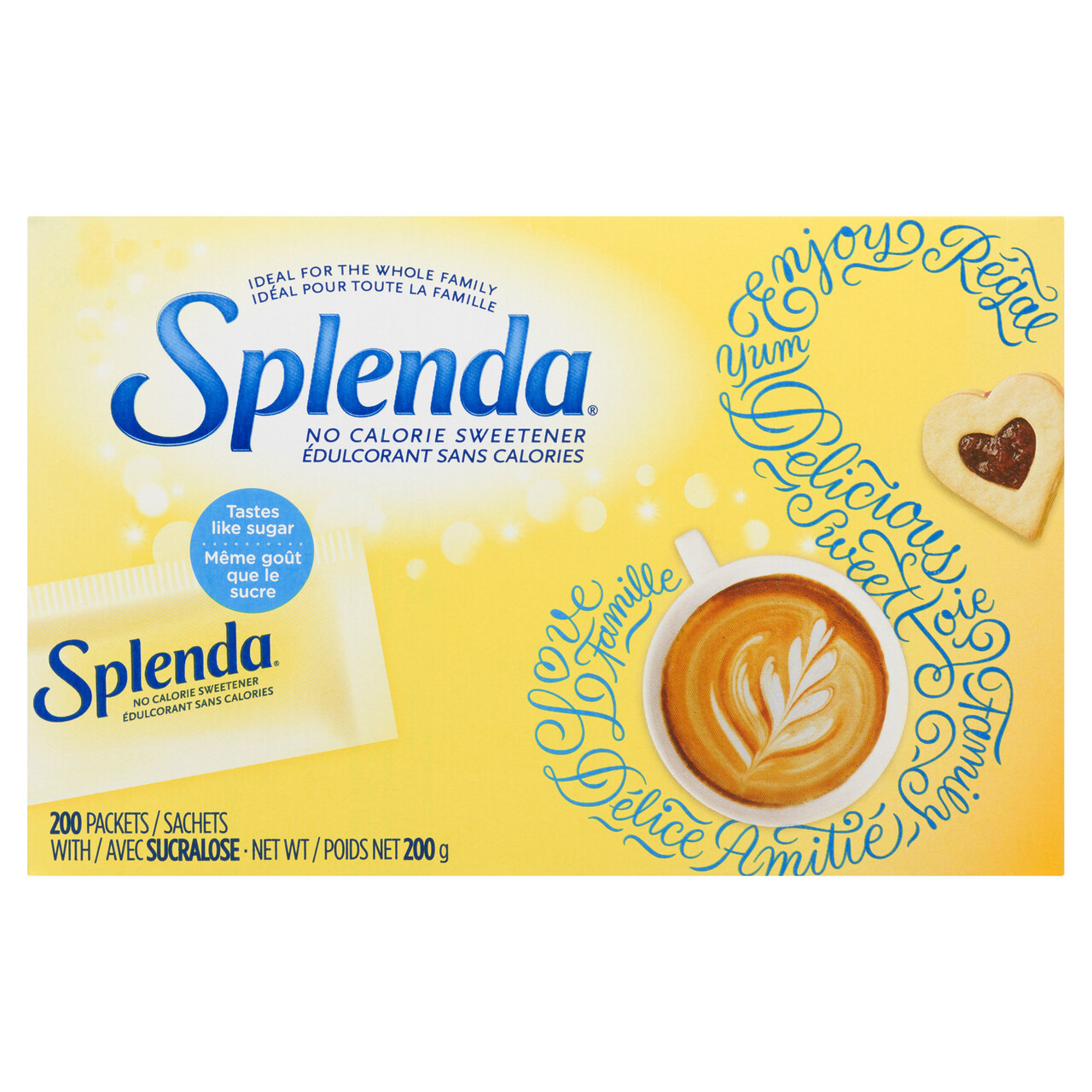 Splenda Sweetener Calorie Free 200 EA - Voilà Online Groceries & Offers