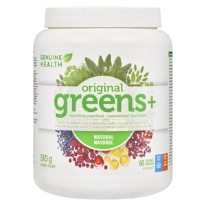 Genuine Health Greens+ Original Powder Natural 510 g - Voilà Online ...