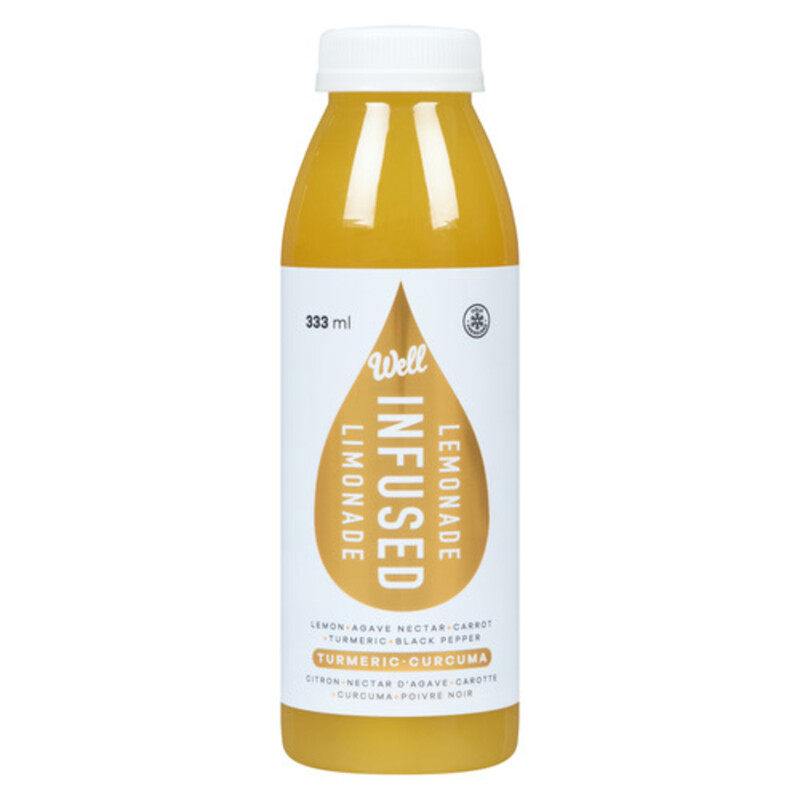 Well Juicery Ink Turmeric Lemonade 333 ml - Voilà Online Groceries & Offers