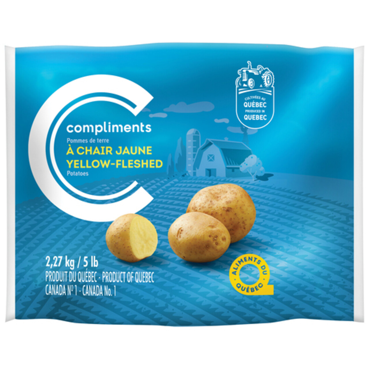 Compliments Potatoes Yellow Fleshed 2.27 kg - Voilà Online Groceries ...