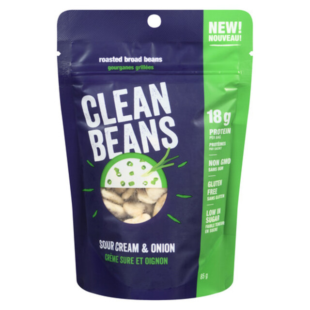 Nutraphase Clean Beans Sour Cream & Onion 85 g - Voilà Online Groceries ...