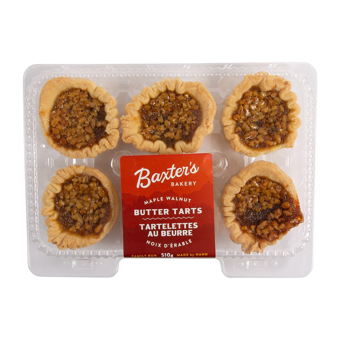 Baxter's Kitchens Butter Tarts Maple Walnut 6 EA 510 g (frozen) - Voilà ...