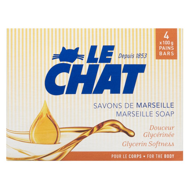 Le Chat Glycerin Softness Soap 400 g - Voilà Online Groceries & Offers