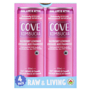 Cove Raspberry Lemonade Beverage 4 x 355 ml (cans) - Voilà Online ...