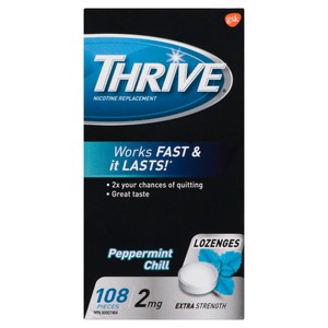 Thrive 2mg Nicotine Lozenge Mint 108 EA - Voilà Online Groceries & Offers