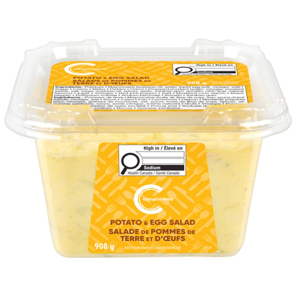 Compliments Salad Potato And Egg 908 g - Voilà Online Groceries & Offers