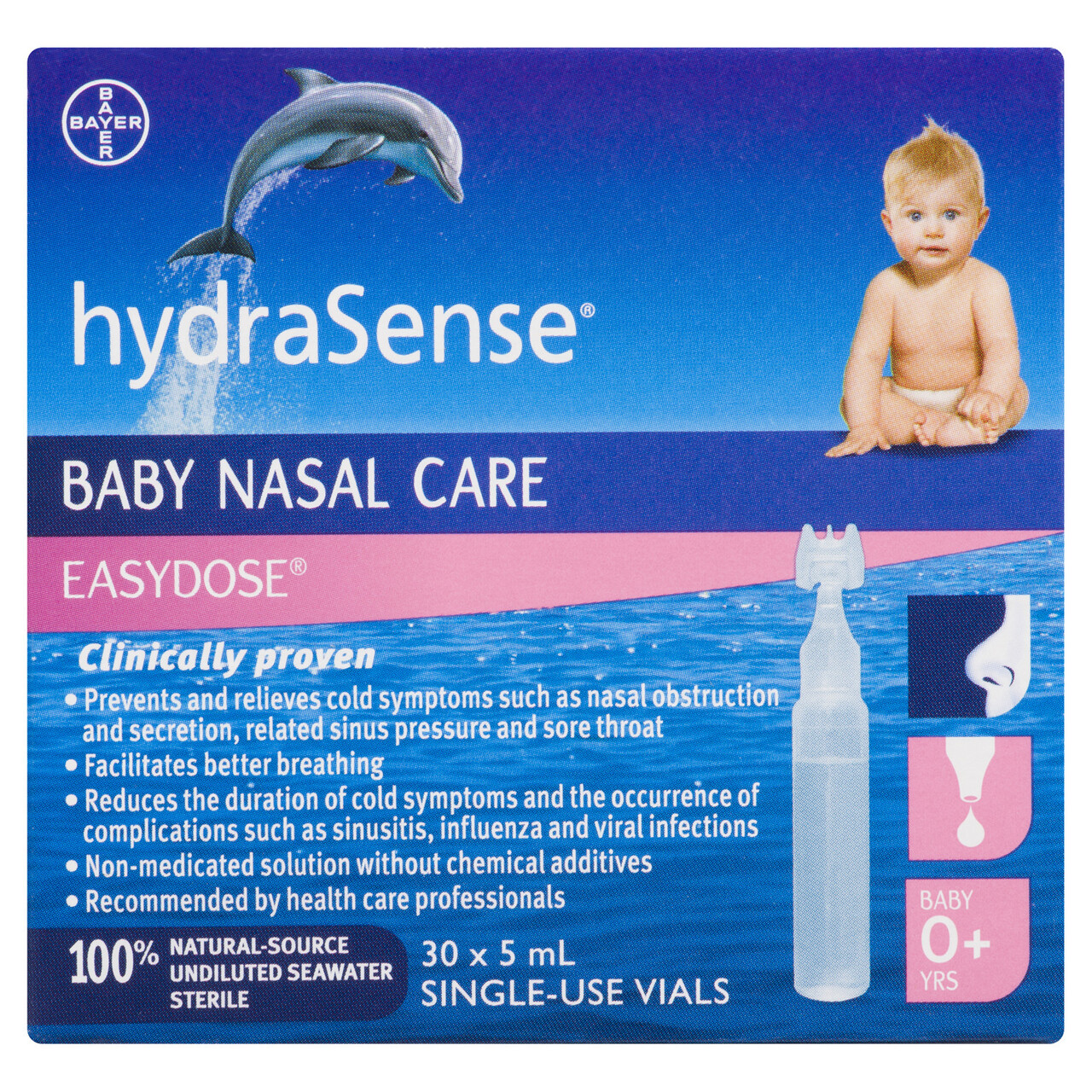HydraSense Hydrating Easy Dose Nasal Care 30 x 5 ml - Voilà Online ...