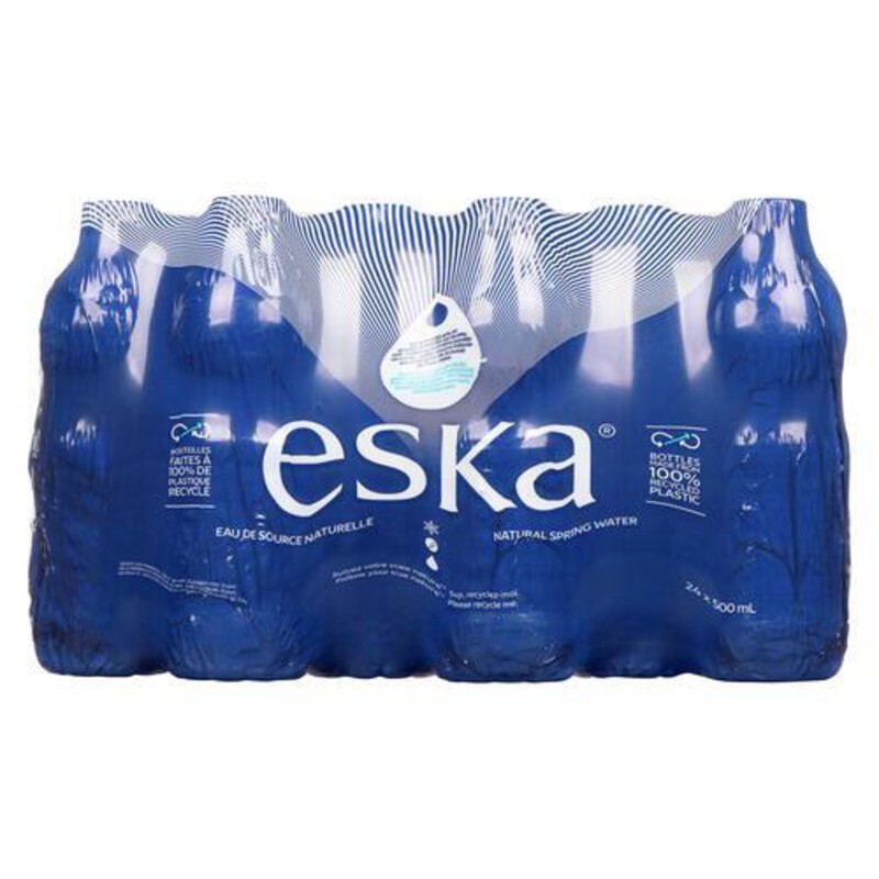 Eska Spring Water Natural 24 x 500 ml (bottles) - Voilà Online ...