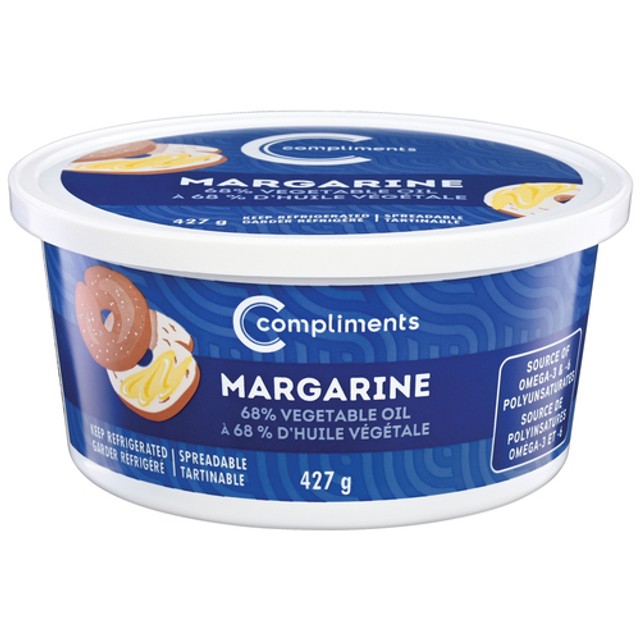 Compliments 68% Vegetable Oil Margarine 427 g - Voilà Online Groceries ...
