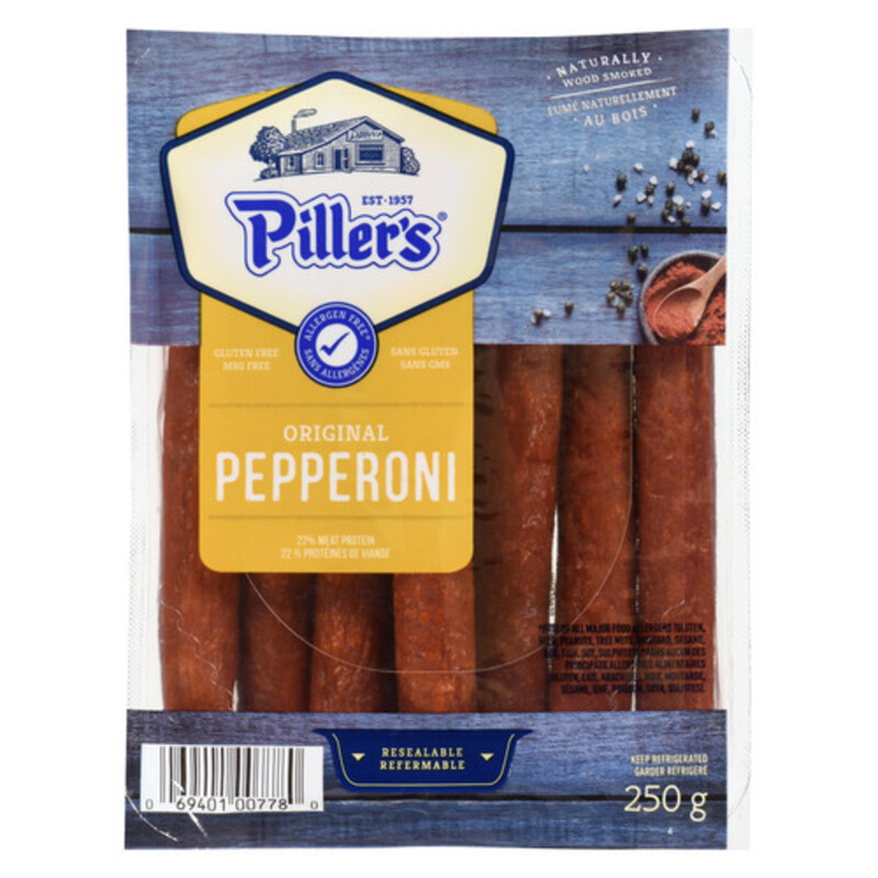 Piller's Pepperoni Original 250 g - Voilà Online Groceries & Offers