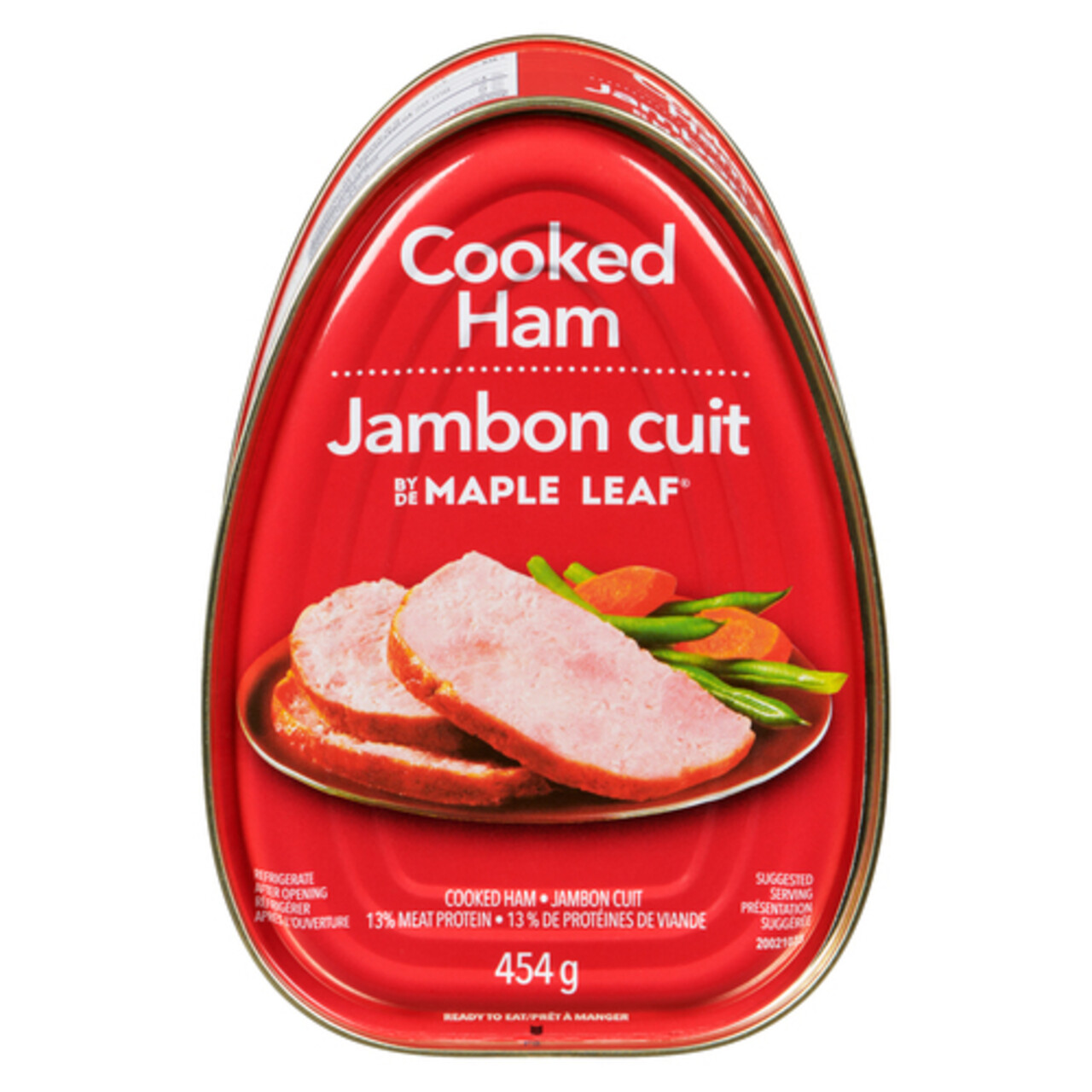 Maple Leaf Canned Cooked Ham 454 g - Voilà Online Groceries & Offers