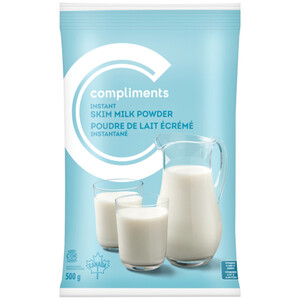 Compliments Instant Skim Milk Powder 500 g - Voilà Online Groceries ...