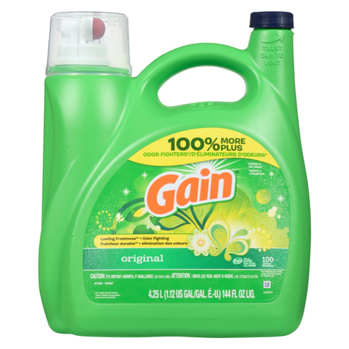 Gain Liquid Laundry Detergent Aroma Boost Original 4.25 L - Voilà ...