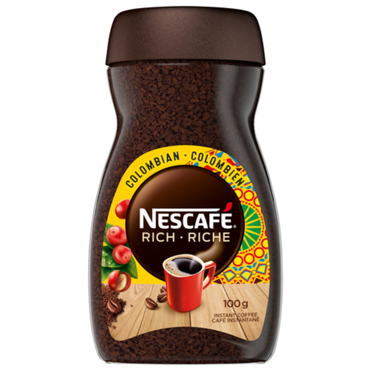 Nescafé Instant Coffee Rich Colombian 100 g - Voilà Online Groceries ...