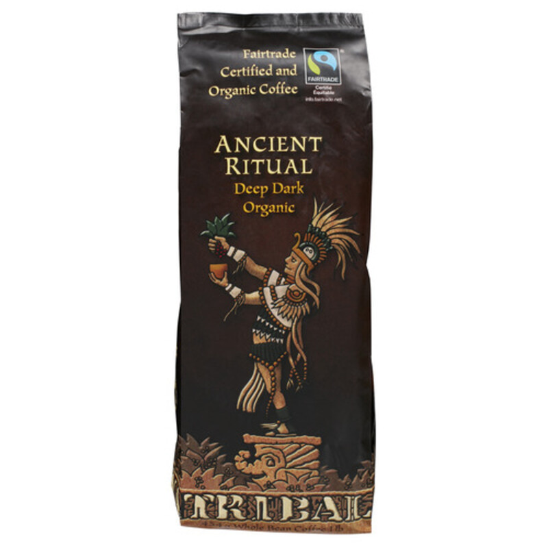 Tribal Java Organic Whole Bean Coffee Ancient Ritual Deep Dark 454 g ...