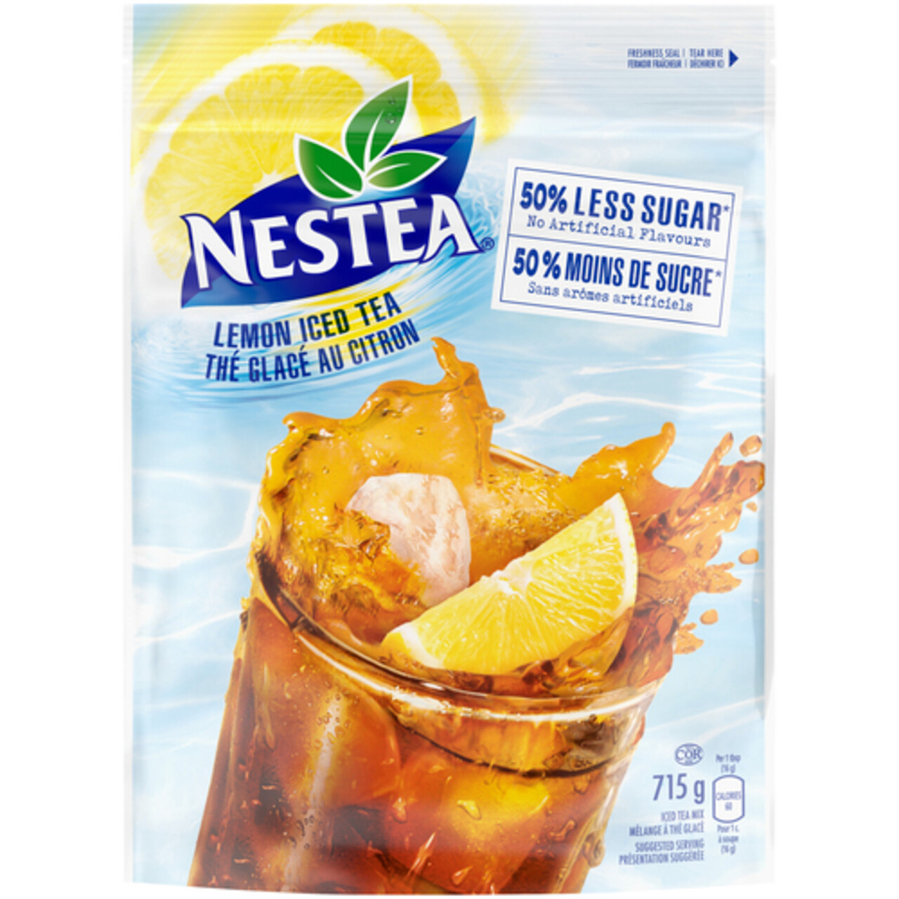 Nestea Iced Tea Less Sugar Lemon Powder 715 g - Voilà Online Groceries ...