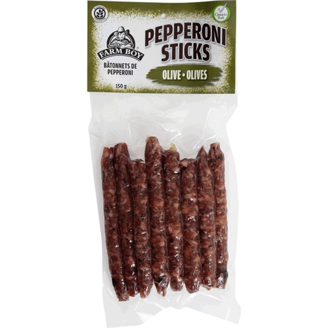 Farm Boy Olive Pepperoni Stick 150 g - Voilà Online Groceries & Offers