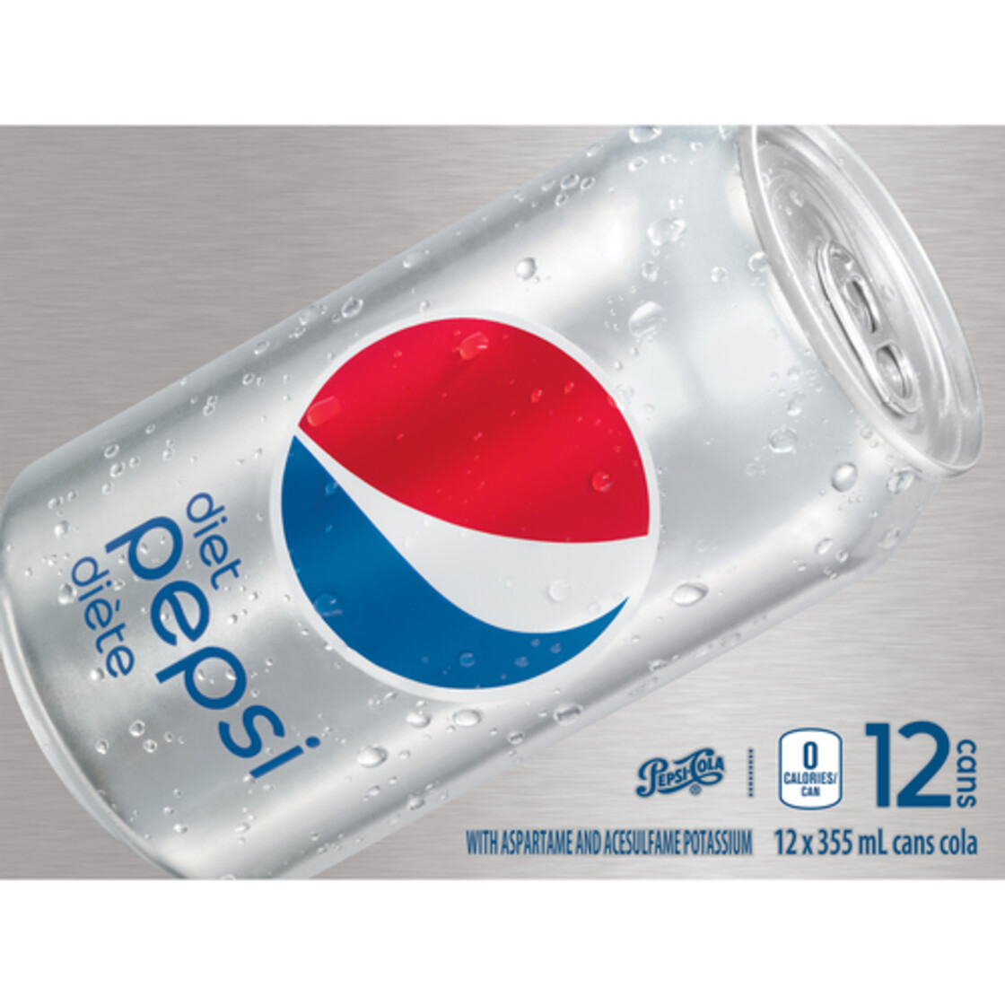Pepsi Diet Soft Drink 12 x 355 ml (cans) - Voilà Online Groceries & Offers