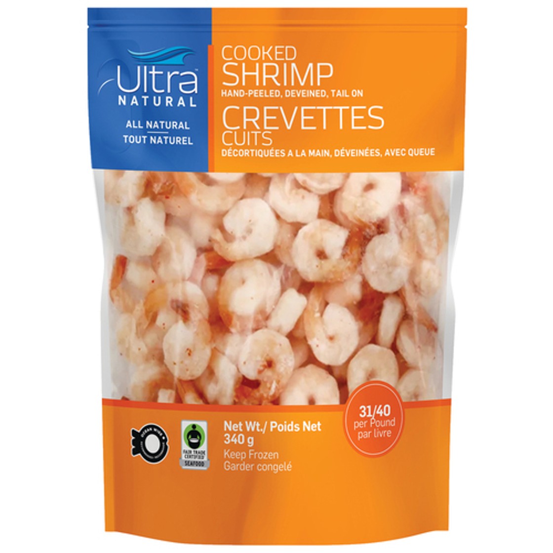 Ultra Shrimp Tail On Cooked Deviened Hand Peeled 340 g - Voilà Online ...