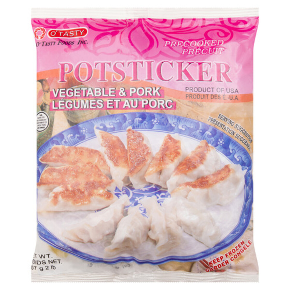 O'Tasty Vegetable & Pork Potsticker 907 g (frozen) - Voilà Online ...