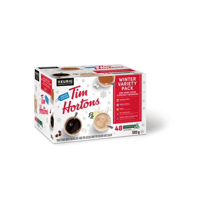 Tim Hortons Coffee Pods Variety Single Serve K-Cups 48 EA - Voilà ...
