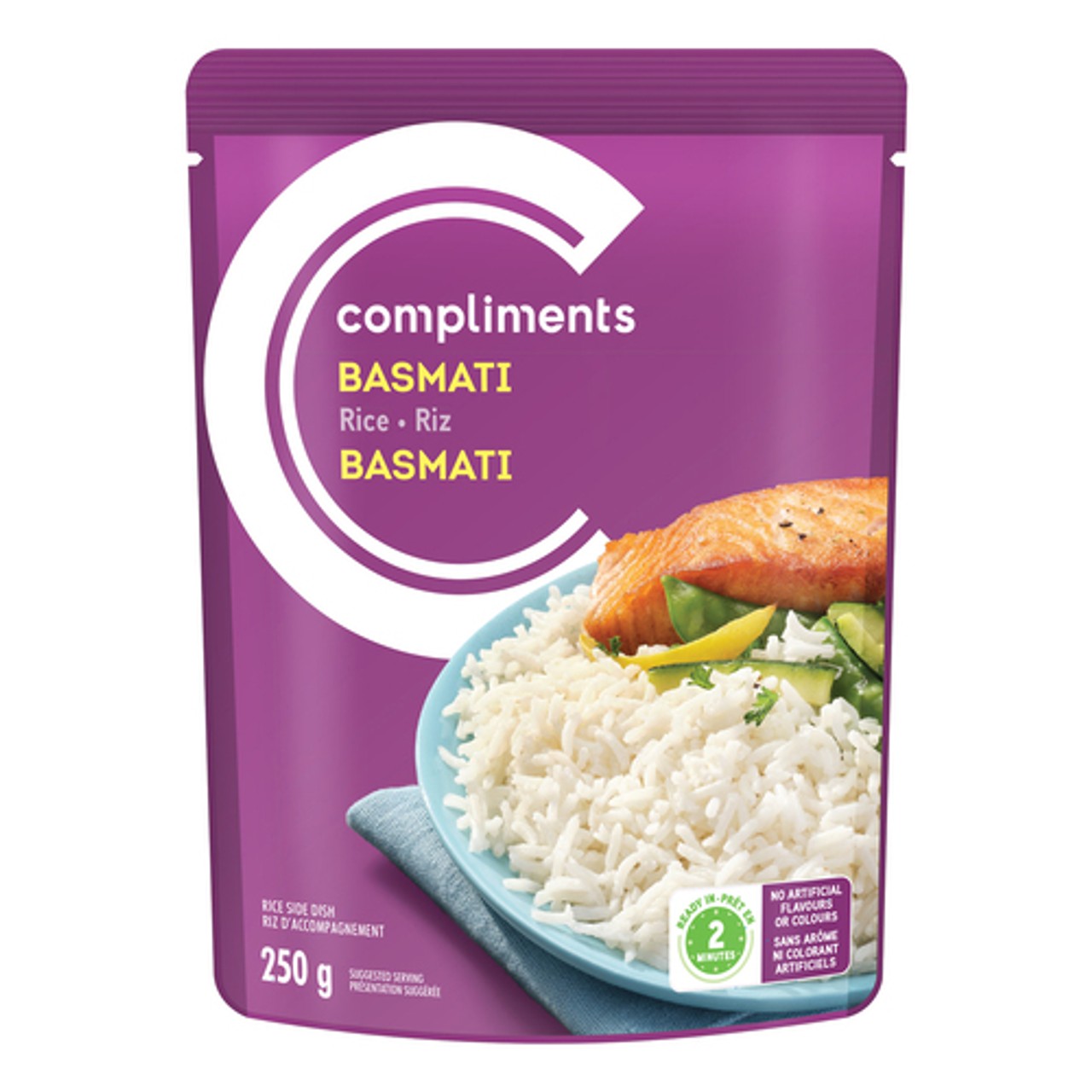 Compliments Instant Rice Basmati 250 g - Voilà Online Groceries & Offers