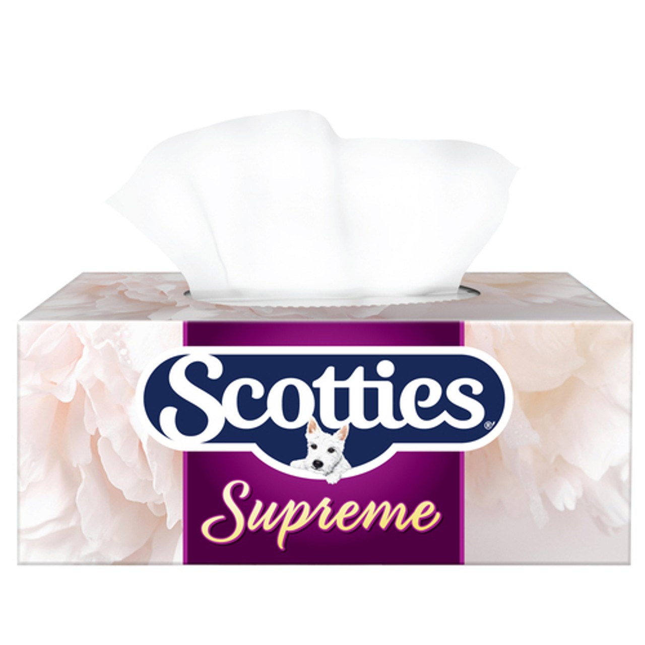 Scotties Supreme 3 Ply Facial Tissues 1 Box of 88 Tissues - Voilà ...