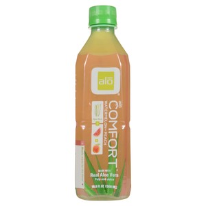 Alo Juice Drink Comfort Aloe Vera Watermelon Peach 345 g (bottle ...