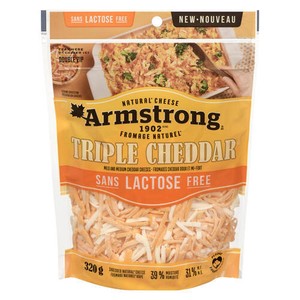 Armstrong Lactose-Free Shredded Cheese Triple Blend 320 g - Voilà ...