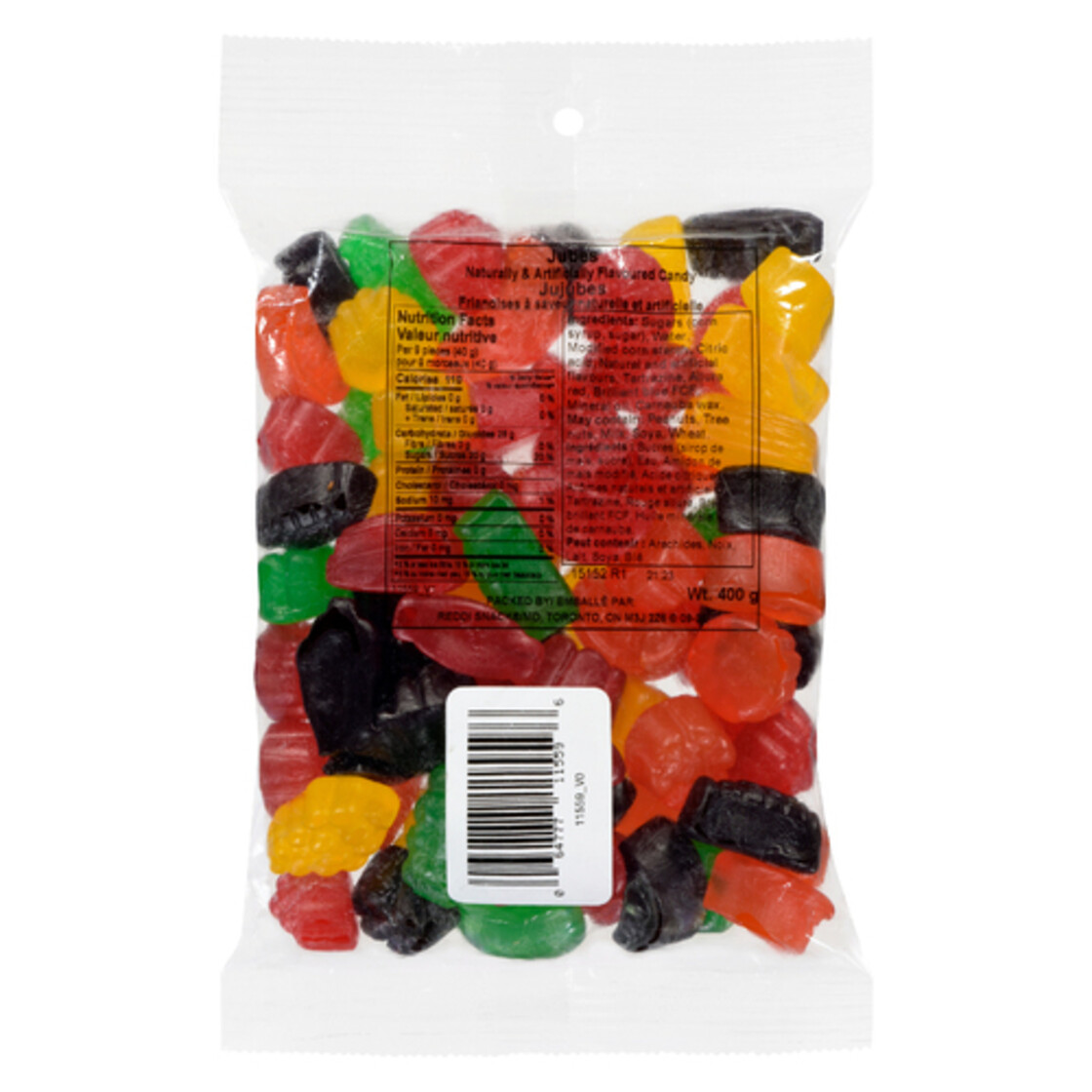 Reddi Snack Candy Jujubes 400 g - Voilà Online Groceries & Offers