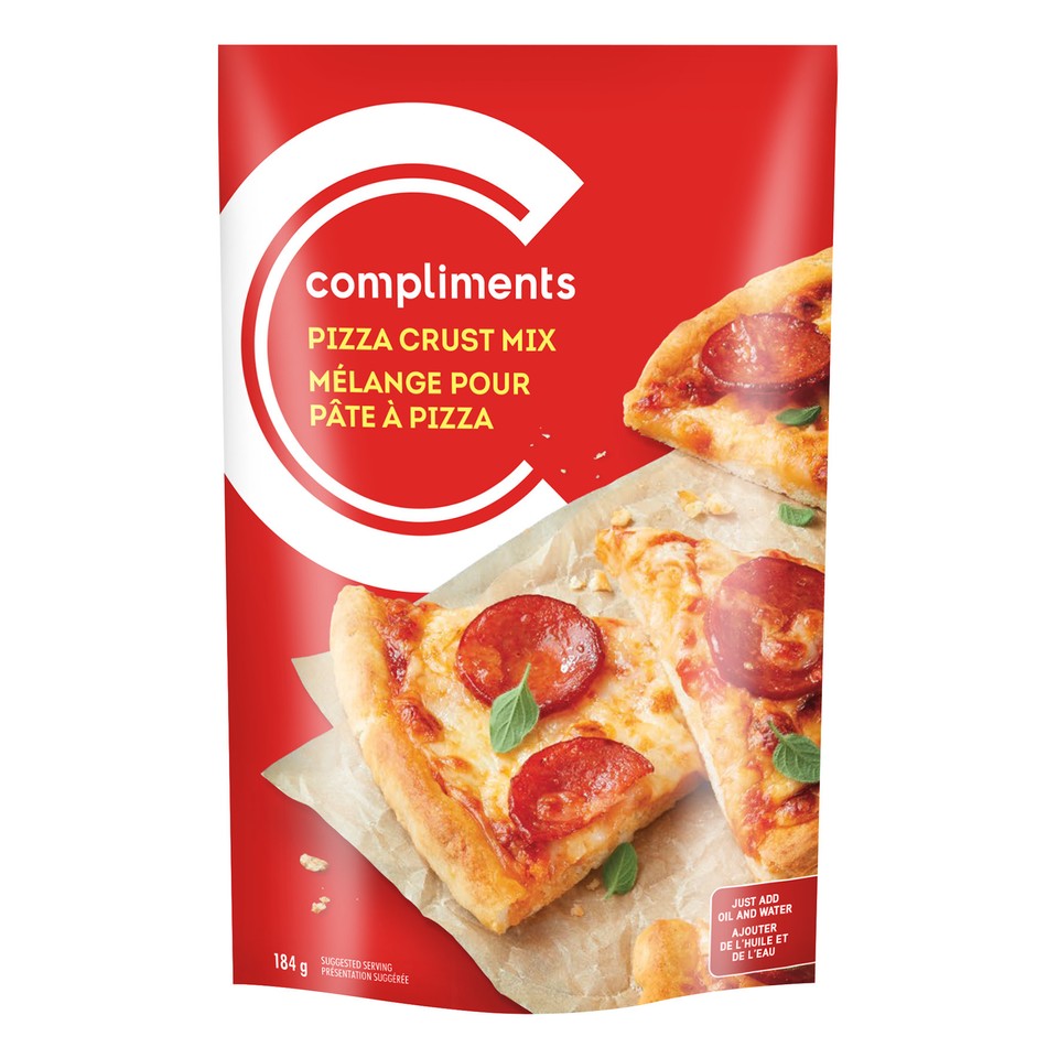 Compliments Pizza Crust Mix 184 g - Voilà Online Groceries & Offers