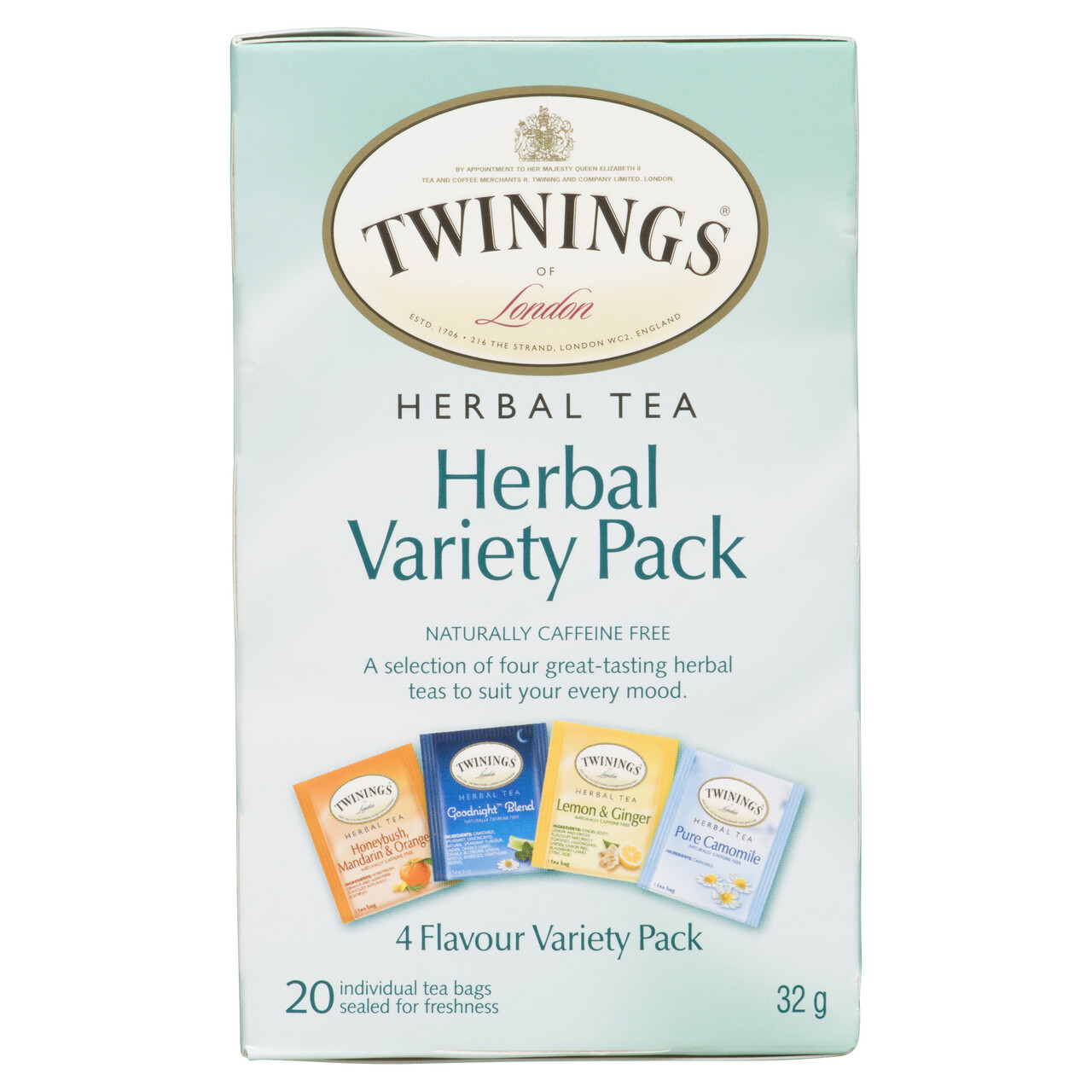 Twinings Herbal Tea Variety Pack 20 Tea Bags - Voilà Online Groceries ...