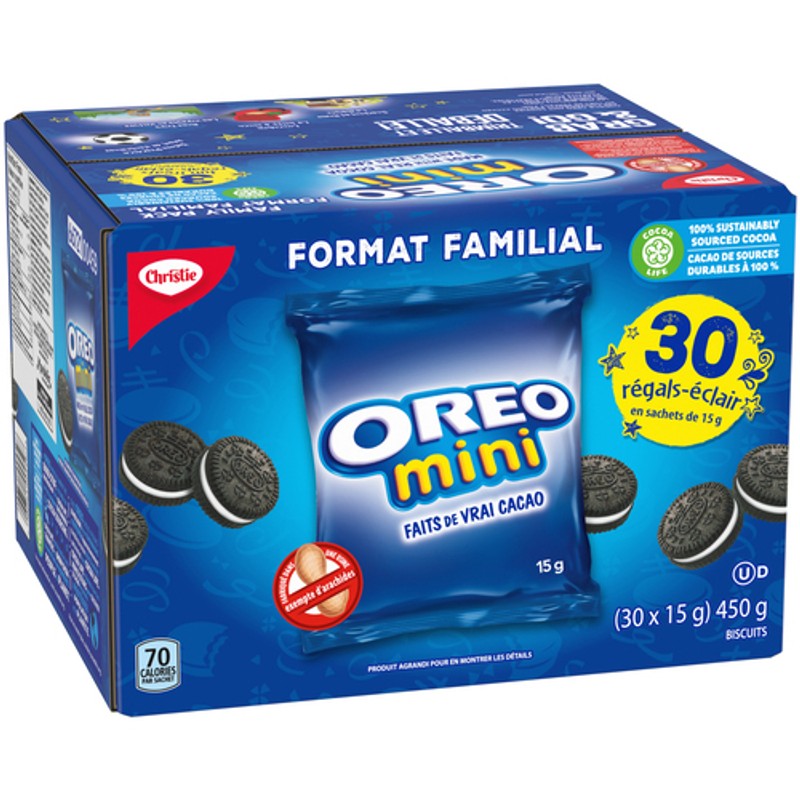 Oreo Treats Mini Fun 30 Count 450 g - Voilà Online Groceries & Offers