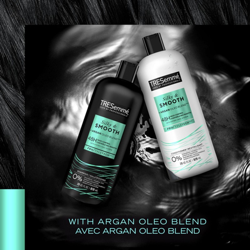 TRESemmé PRO Style Tech Shampoo Silky & Smooth + Argan Oleo Blend 828 ...