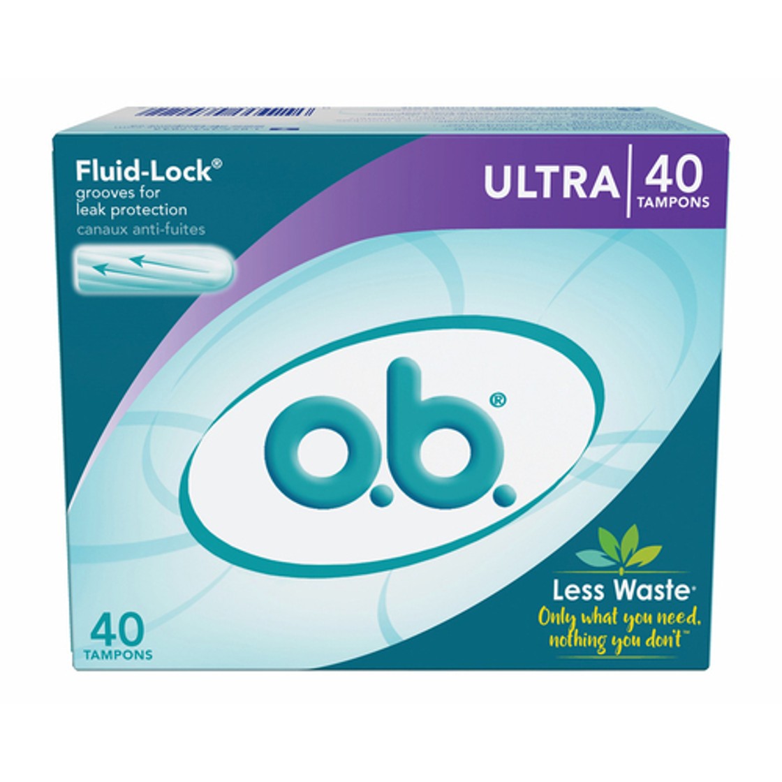 OB Tampons Ultra 40 Count - Voilà Online Groceries & Offers