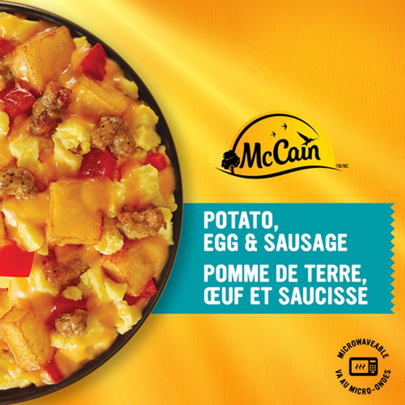 McCain 5-Minute Breakfast Bowl Potato Egg and Sausage 200 g - Voilà ...
